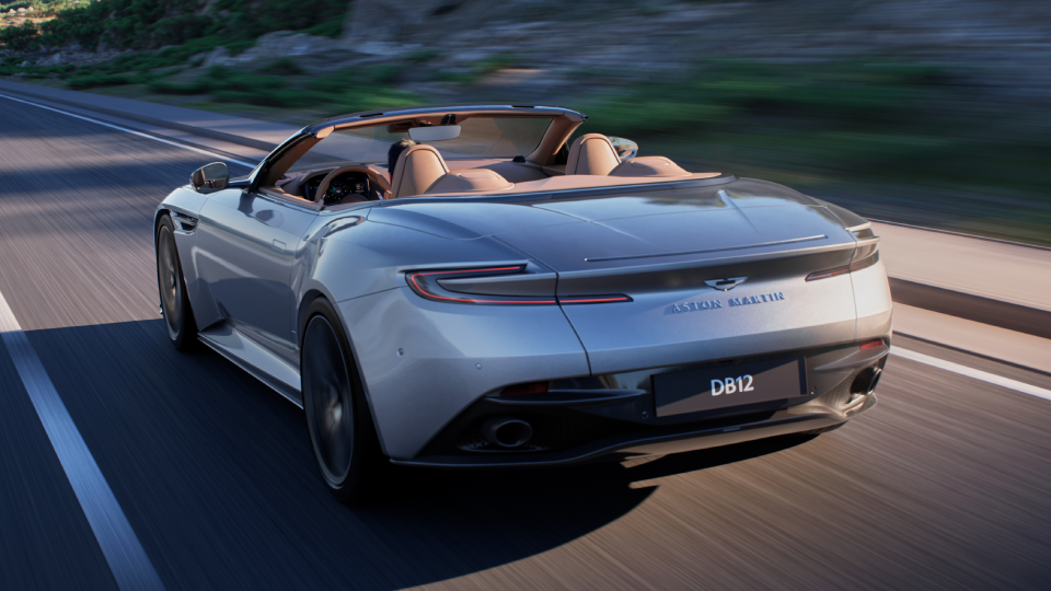 Aston Martin unveils DB12 Volante convertible: new V8-powered soft-top ...