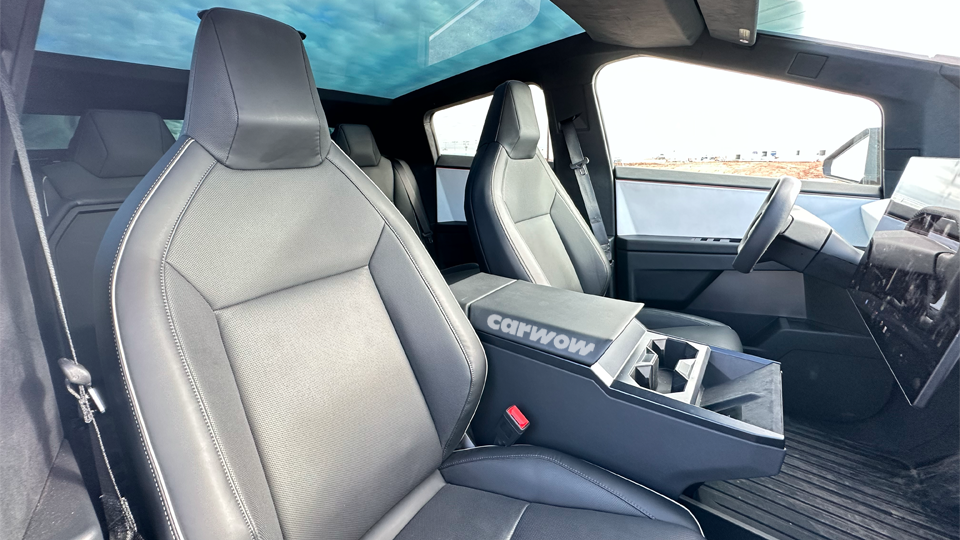 New Tesla Cybertruck review: Carwow drives bonkers new electric pickup ...