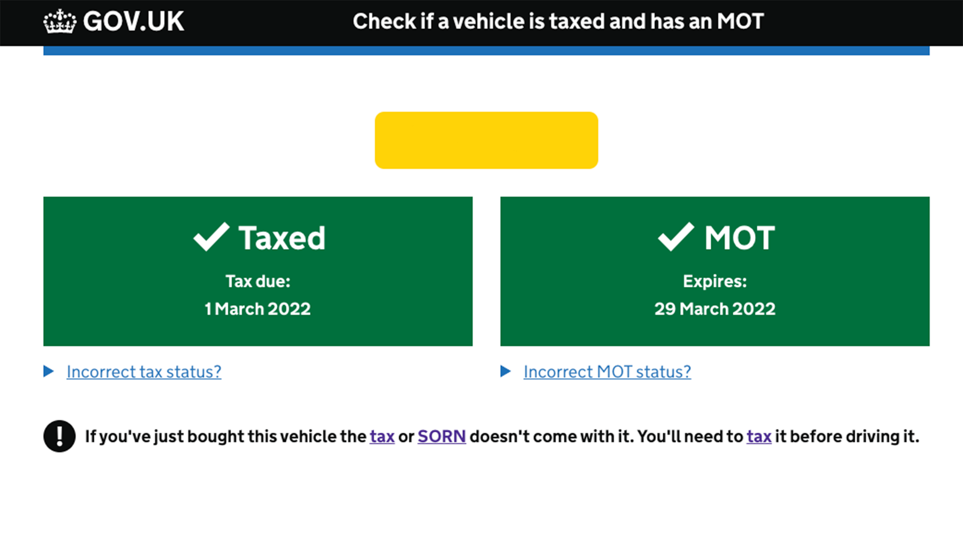 How to check a car's insurance and tax status | Carwow